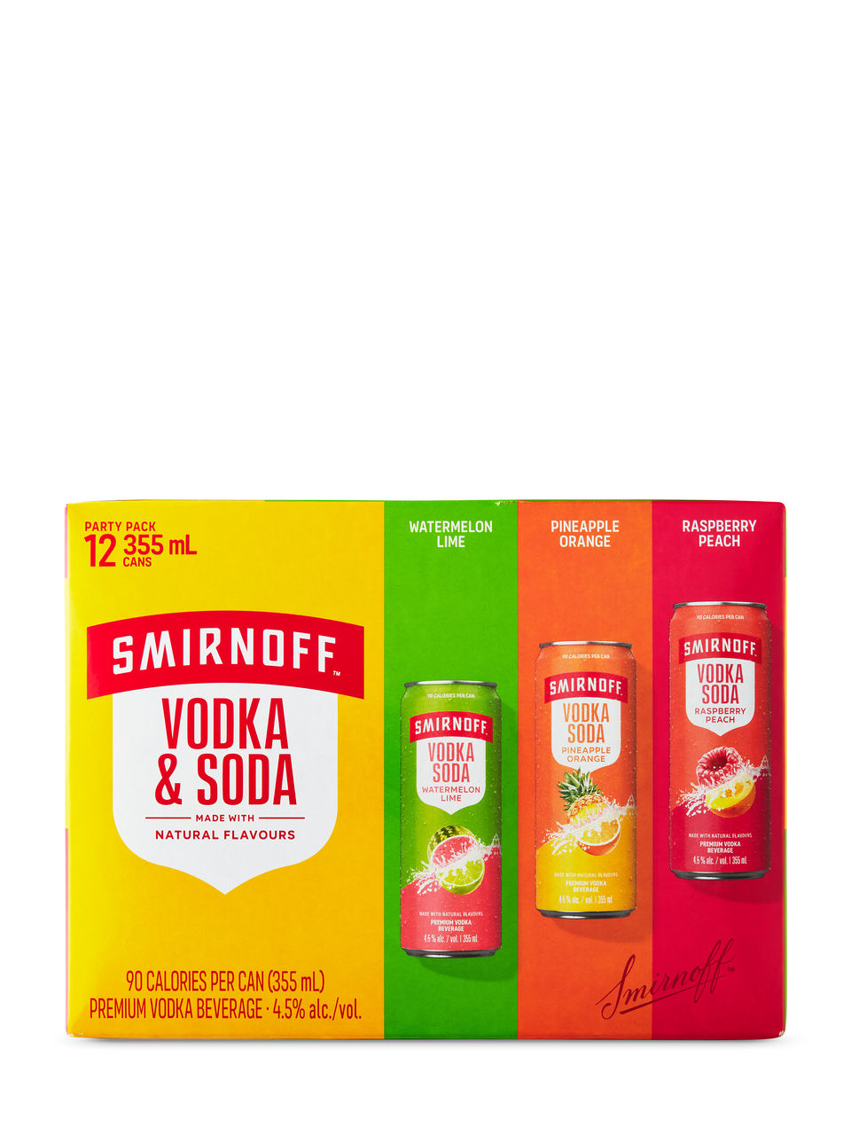 Smirnoff Vodka & Soda Party Pack - Dial a Bottle®