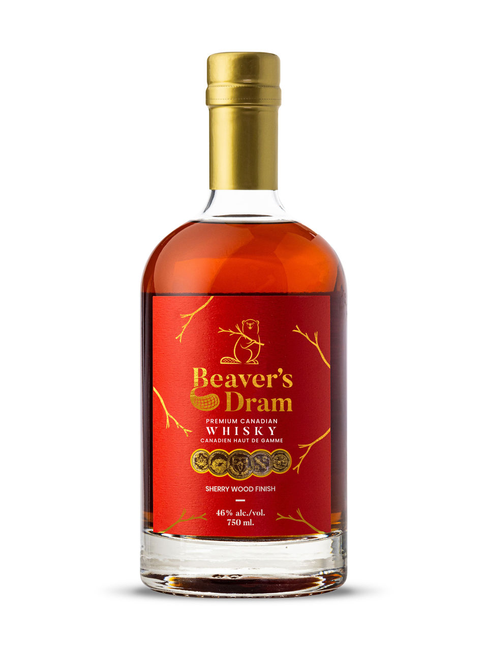 Beaver's Dram Premium Canadian Whisky - Dial a Bottle®