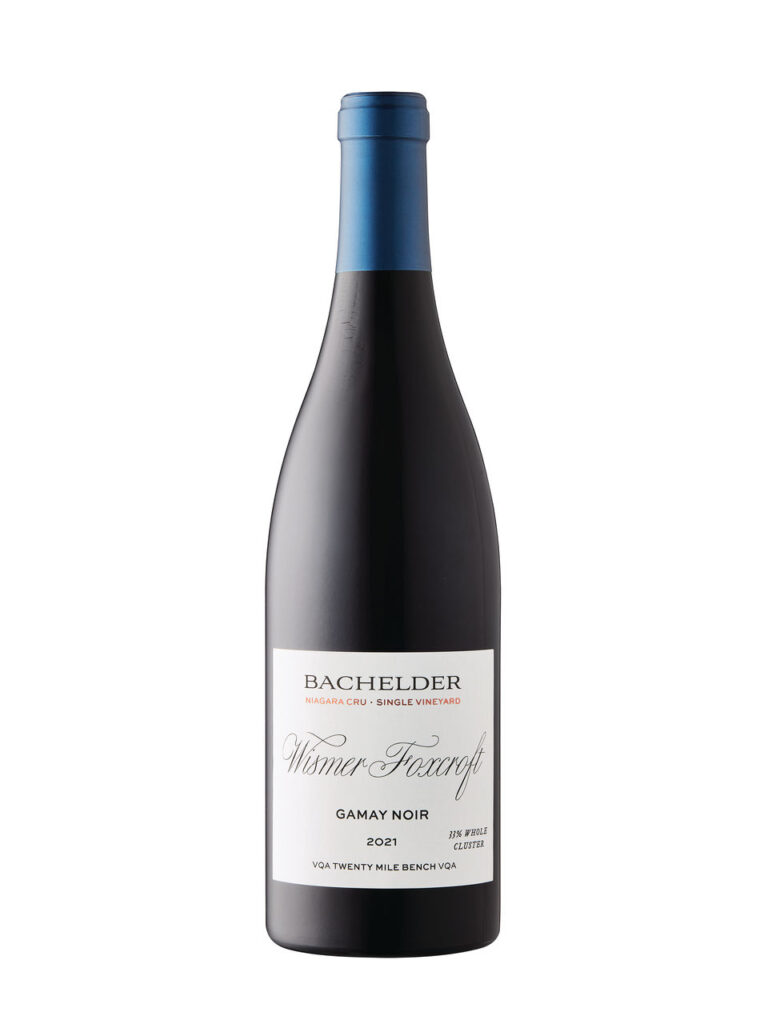 Bachelder Wismer-Foxcroft Single Vineyard 32% Whole-Cluster Gamay Noir ...